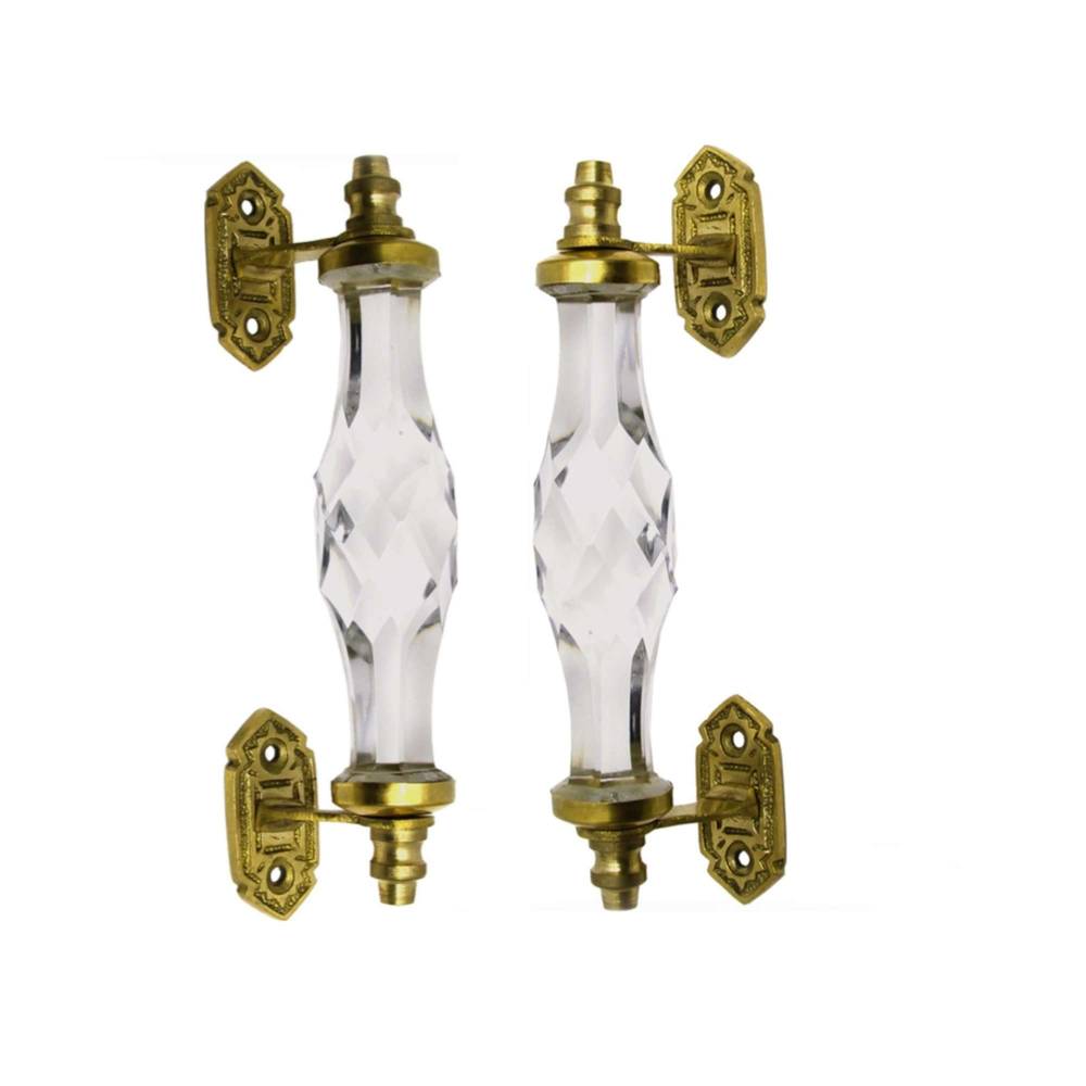 Buy Glass Handle Transparent Big Set of Two | Trinca Ferro